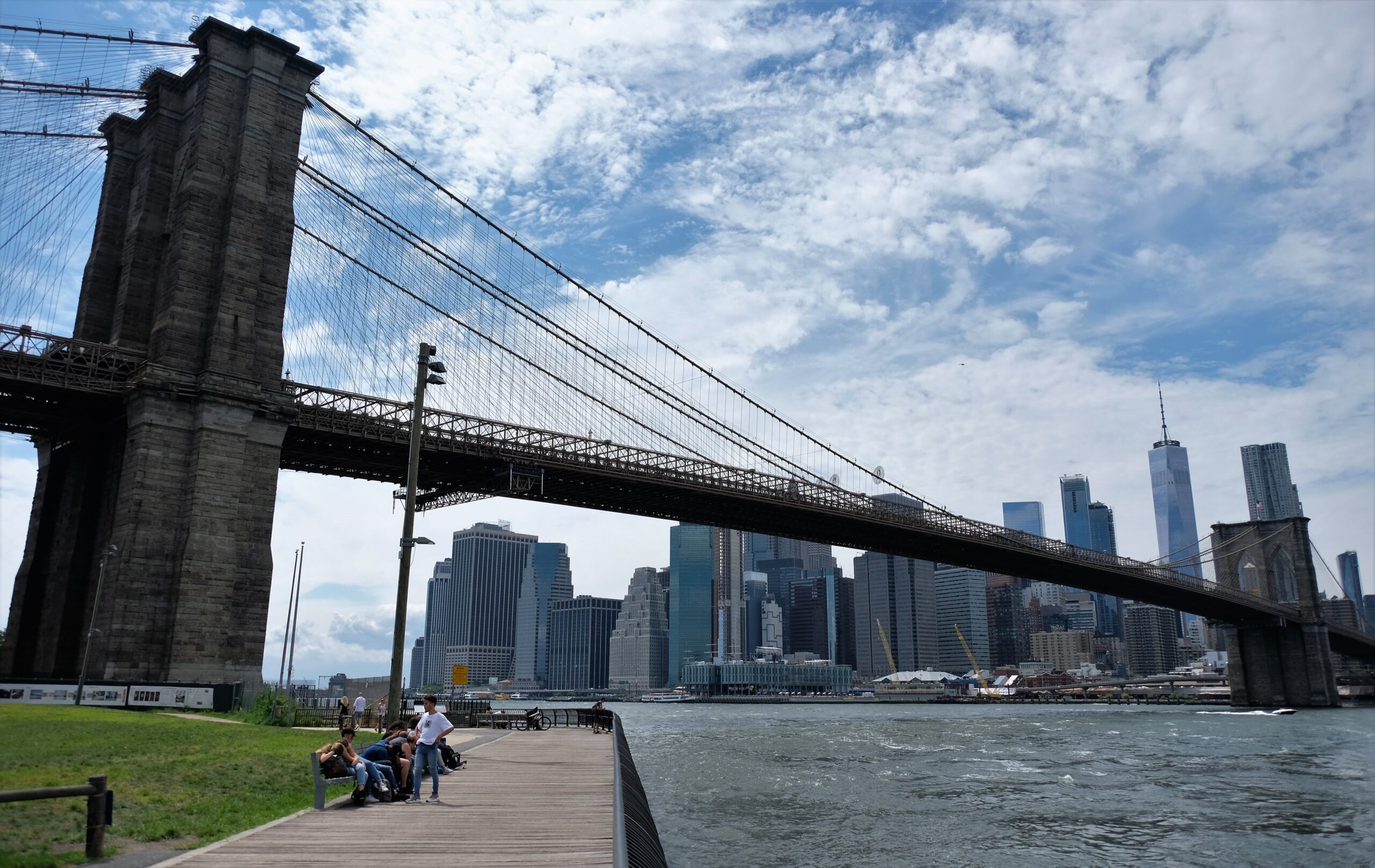Brooklyn Bridge and Empire State Building, New York ~ Batnomad